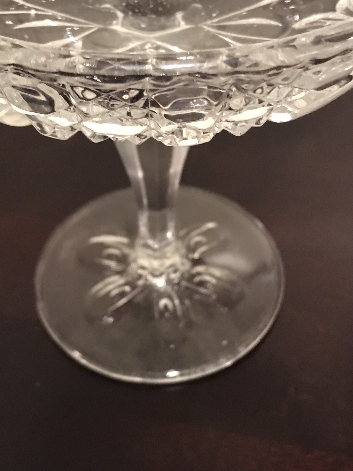 LEAD CRYSTAL COMPOTE | eBay