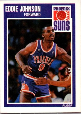 Eddie Johnson 1989-90 Fleer #122 Phoenix Suns | eBay