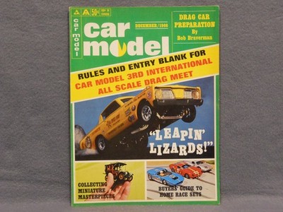 Vintage CAR MODEL Magazine - December 1966 - Slot Cars & More - Used ...