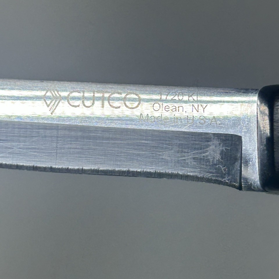 Cutco 1720 KI Paring Knife 2.75" Blade Olean NY USA Dark Brown Handle ...
