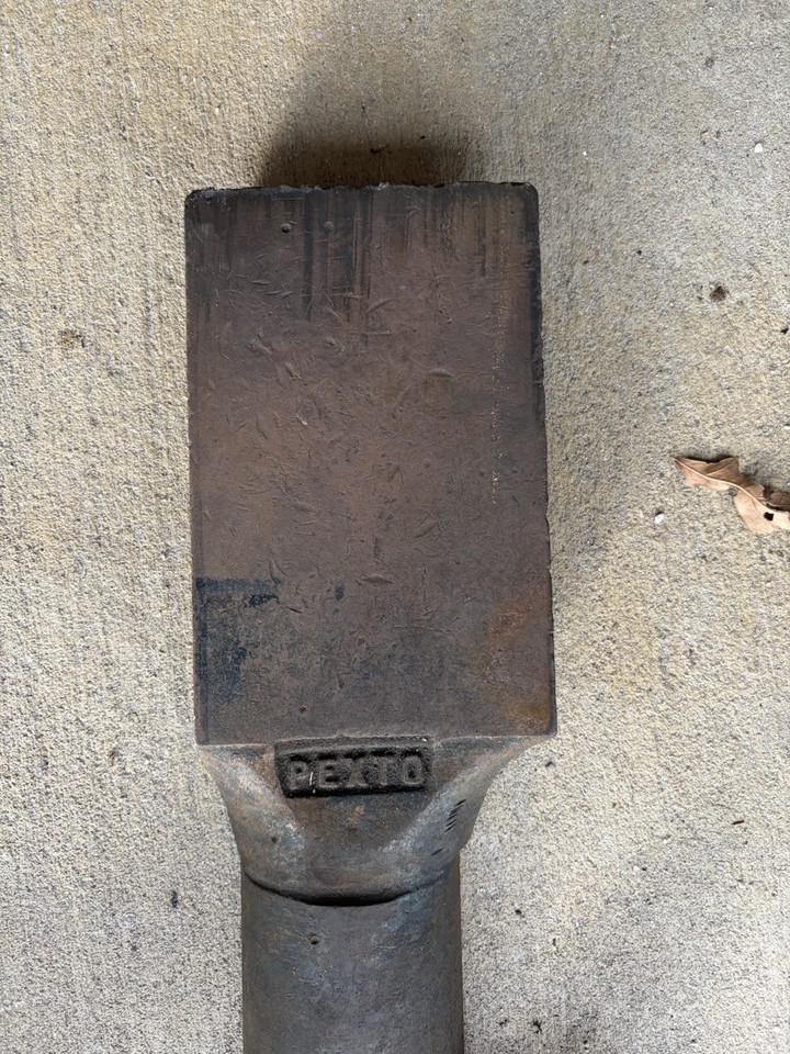 VTG PEXTO 910 Hollow Mandrel Tinsmith stove pipe Forming Stake 41” | eBay