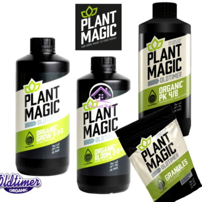 Plant Magic OldTimer Organic Grow, Bloom, PK 4-8, Root Granules Plant ...