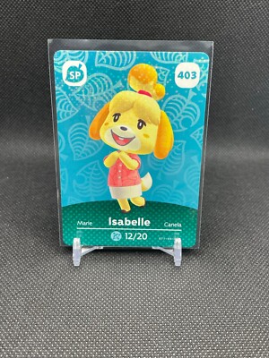 Animal Crossing Amiibo Card Series 5 - Isabelle 403 - Never Scanned | eBay