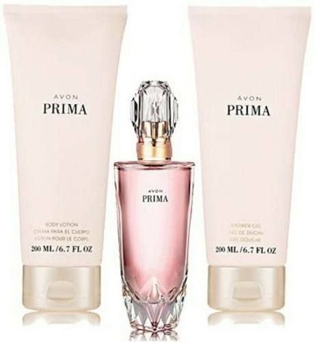 Avon PRIMA EDP Perfume Spray 1.7oz 3pc Set ~ ALL SEALED ~ NEXT DAY ...