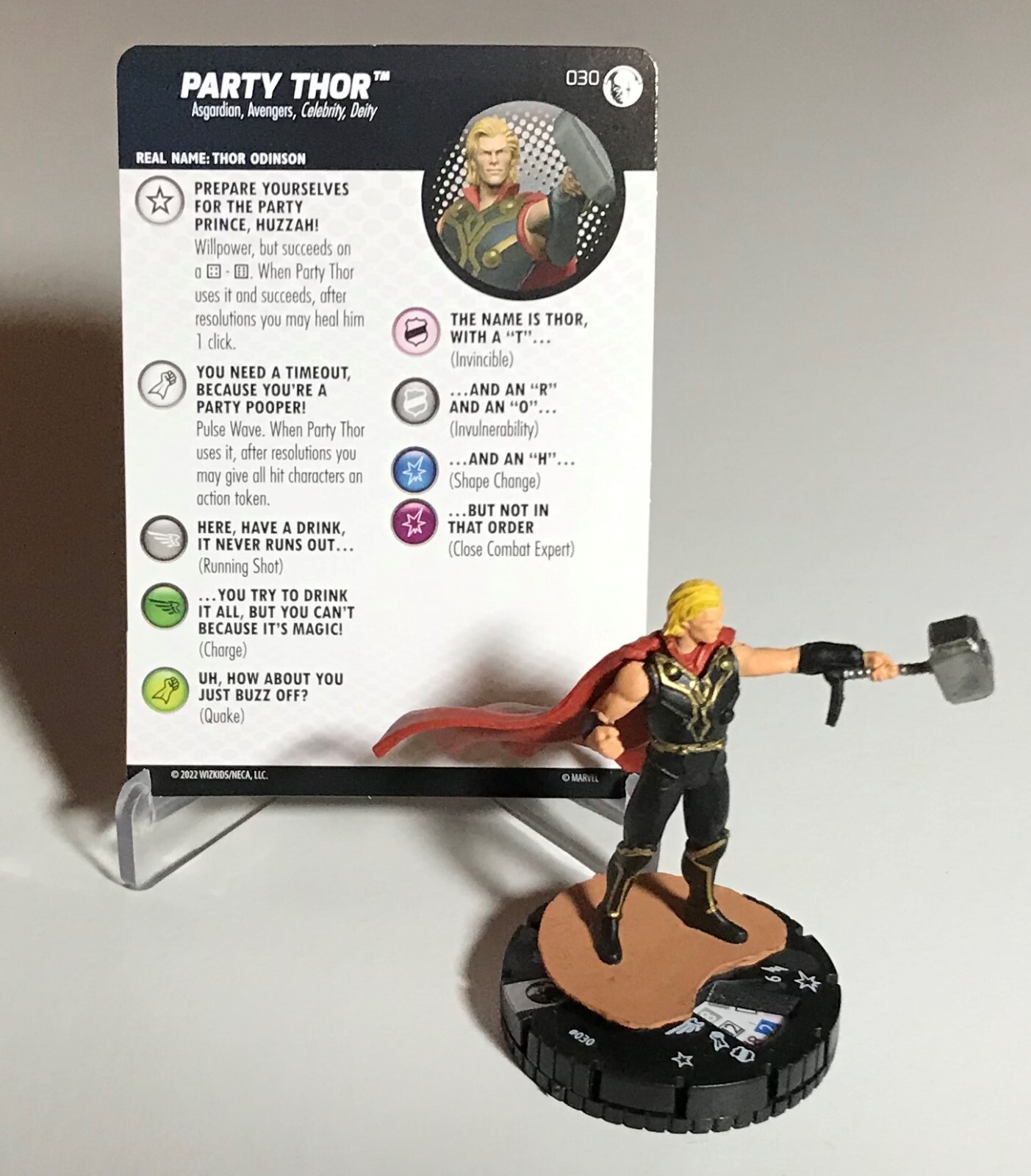 PARTY THOR 030 Disney Plus Marvel Studios HeroClix Rare | eBay