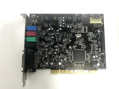 VINTAGE Sound Blaster Live! PCI Audio Sound Card CT4870 | eBay
