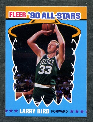 1990-91 Fleer #2 Larry Bird All-Stars Insert Card - Nm/Mt | eBay