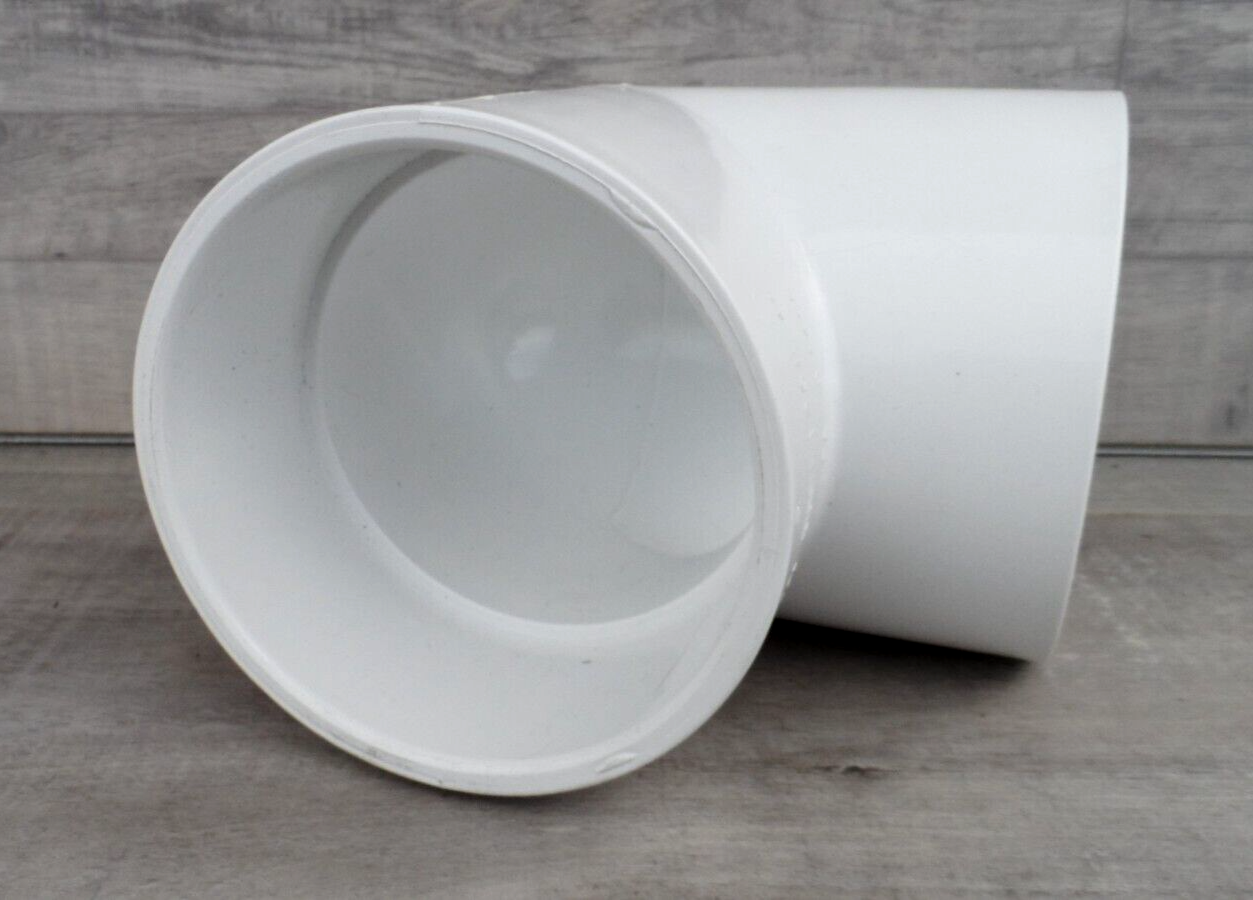 GF 4 Inch 90 Degree Elbow PVC Pipe Fittings (Socket x Socket) PVCI-GI ...