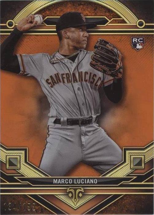 2024 Topps Triple Threads - Marco Luciano #157 Amber /199 (RC) for sale ...