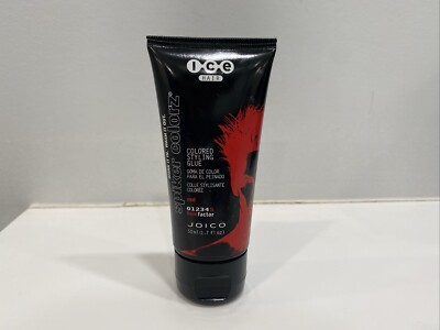 Joico ICE Hair Spiker Colorz RED Color Colored Styling Glue 50 ml / 1.7 ...