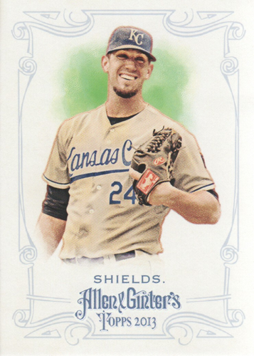 2013 Topps Allen and Ginter #270 James Shields - NM | eBay