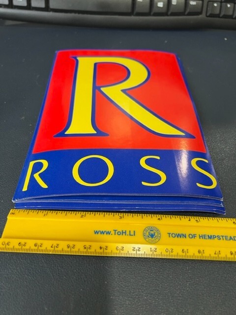 ! VINTAGE OLD SCHOOL ROSS BICYCLE DOOR STICKER BACK TO THE 80'S | eBay