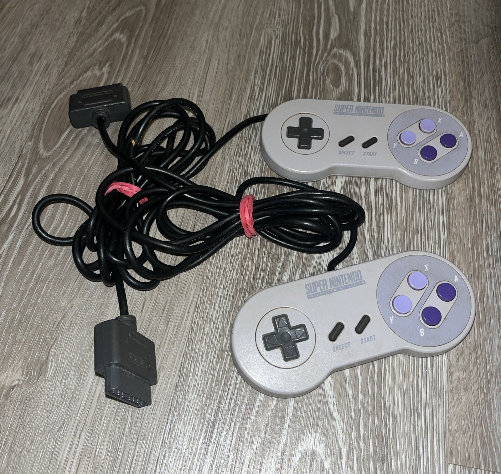 Super Nintendo SNES Console Bundle with 5 Games Super Mario World ...