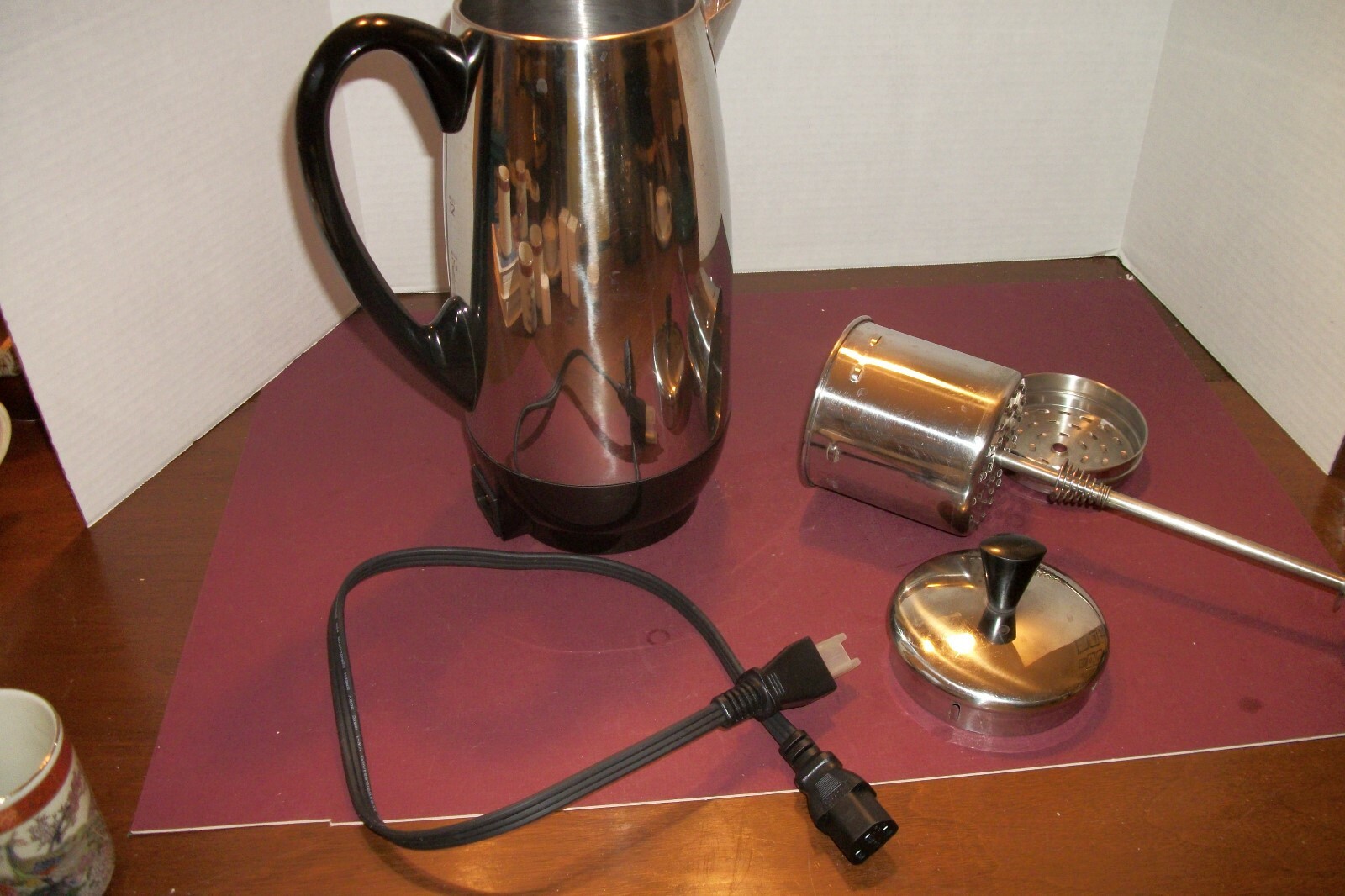 Vintage Farberware 2-12 Cup Percolator Coffee Pot /Maker Model FCP-412 ...