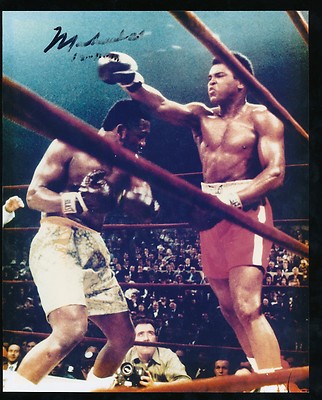 MUHAMMAD ALI PSA/DNA LOA R&R AUTHENTIC AUTOGRAPH AUTO 8x10 PHOTO VS ...