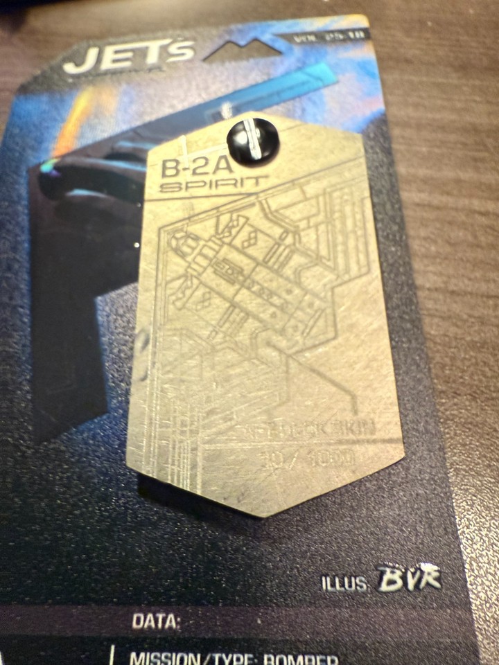 Jet Eyes JETs Vol 25-18: Northrop B-2A Spirit Stealth Bomber Titanium ...