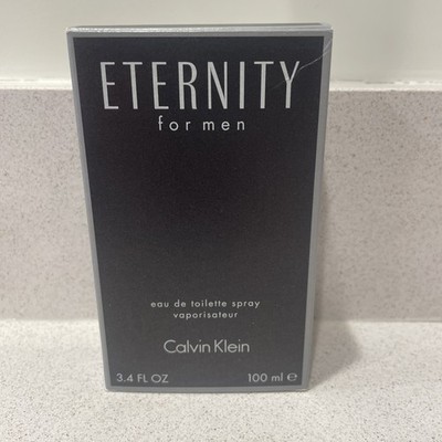 ETERNITY FOR MEN Cologne Perfume by CALVIN KLEIN 3.4 Oz 100ml EDT Spray ...