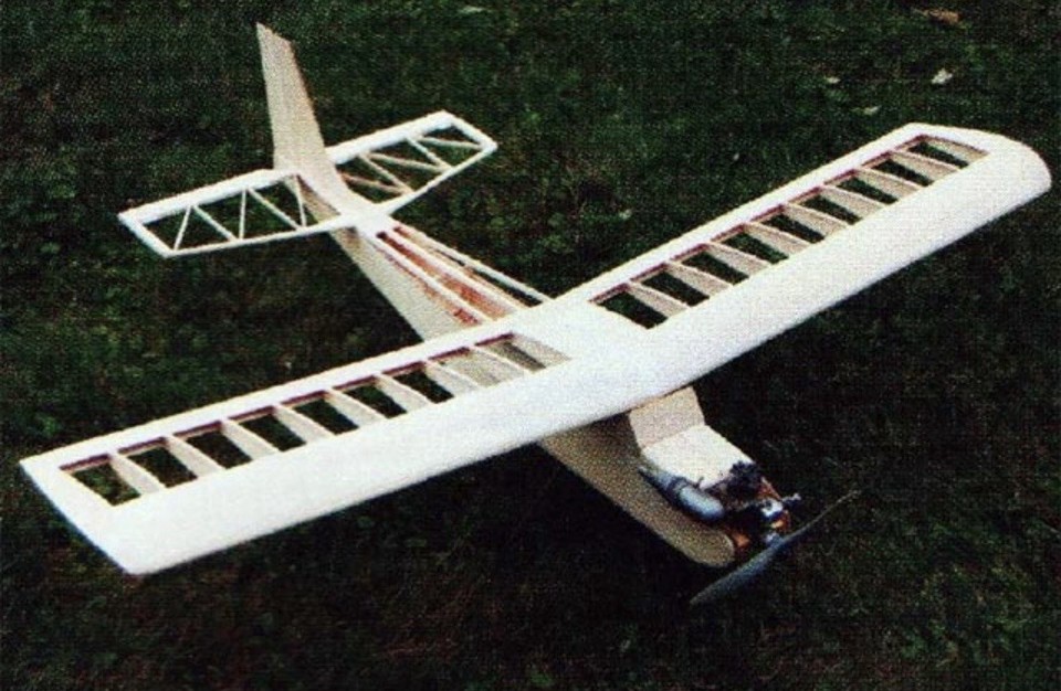AAMCO H-Ray by Lou Andrews 50" Span trainer cabin RC Airplane Short Kit ...