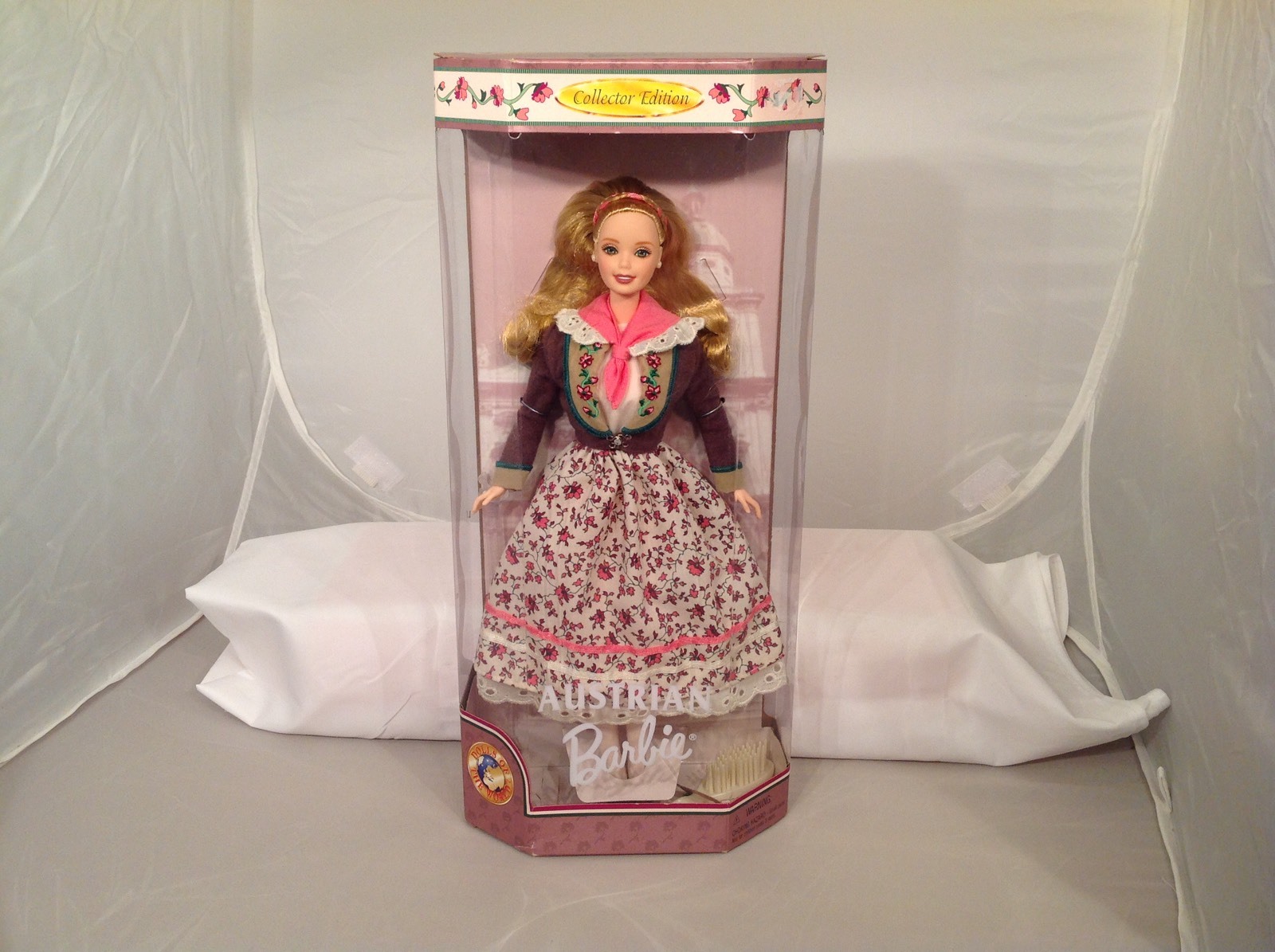 Barbie "Austrian" Dolls Of the World Collectors Edition Mattel # 21553 ...