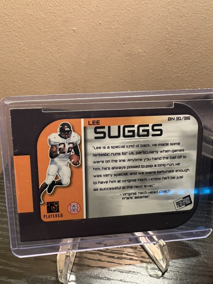 2003 Press Pass Big Numbers Football Cards Lee Suggs #BN31 | eBay