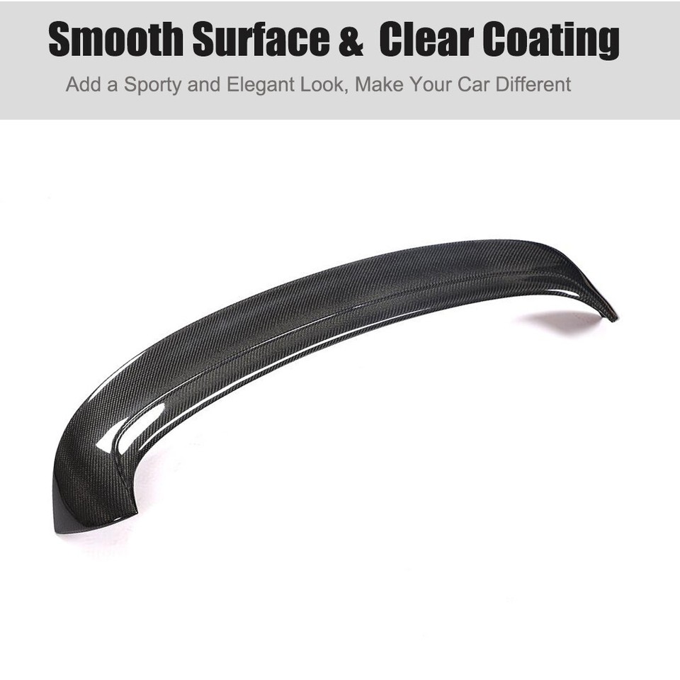 For VW Golf 5 MK5 R32/GTI 2005-2007 Real Carbon Rear Roof Window ...