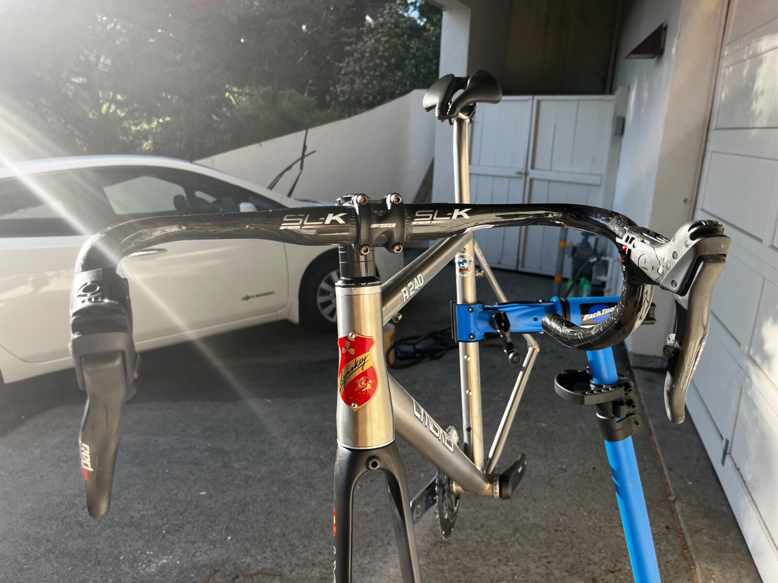 Medium Lynskey r240 titanium Sram Red 22 Etap Zipp 30 wheels | eBay