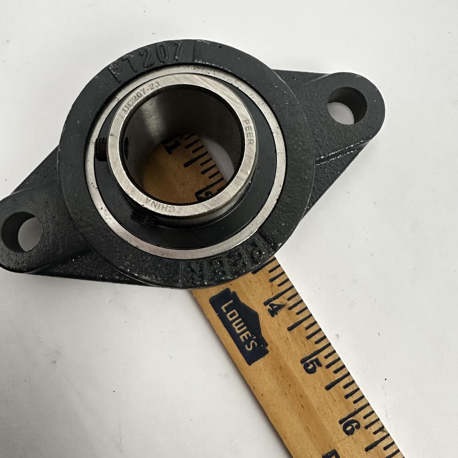 Peer Ft207 2-bolt Flange Bearing | eBay