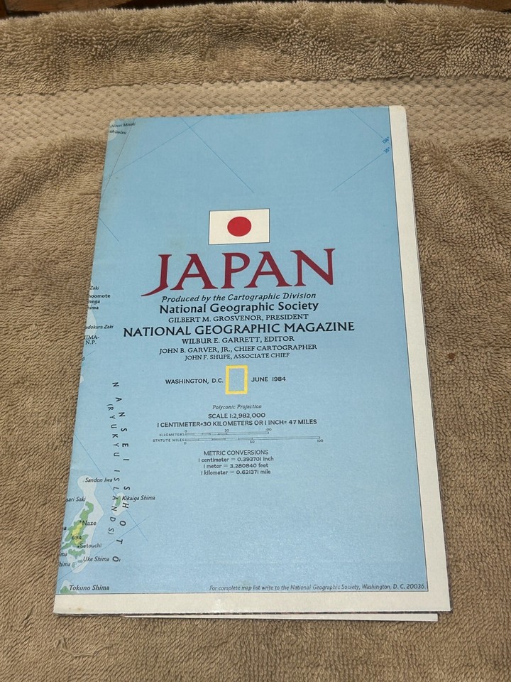 National Geographic Maps Inserts Posters 1952 to 2006 You pick map | eBay