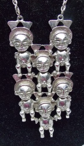 Mayan Aztec Warrior Necklace | eBay