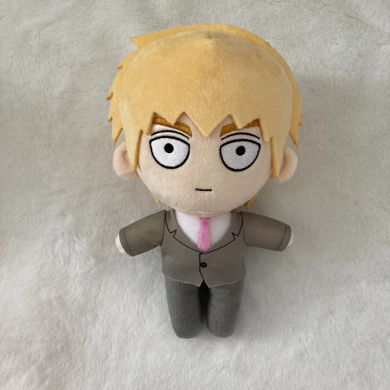 20cm Mob Psycho 100 Reigen Arataka Plush Doll Stuffed Toy Plushie Anime ...