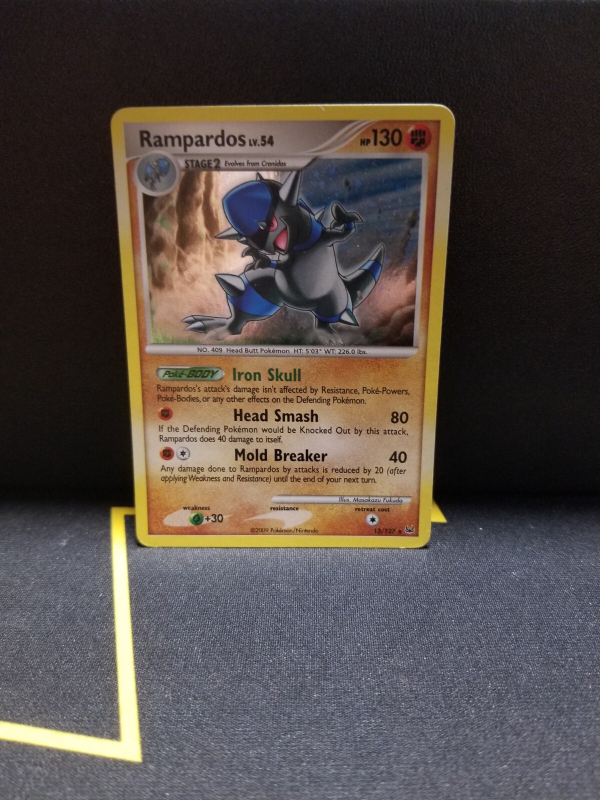 Pokémon TCG Rampardos Platinum 13/127 Holo Holo Rare for sale online | eBay