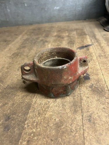 Vintage Visible Gas Pump Gate Valve Hose Fitting Coupling End Cast Iron ...