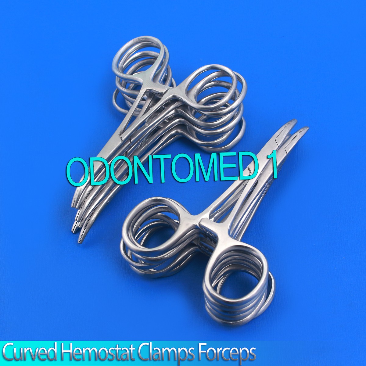 Long Hemostats OdontoMed2011 Hemostat Set - 6" Curved & Straight ...