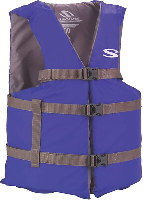 Adult Classic Series Life Vest, USCG Approved Type III Life Jacket with ...