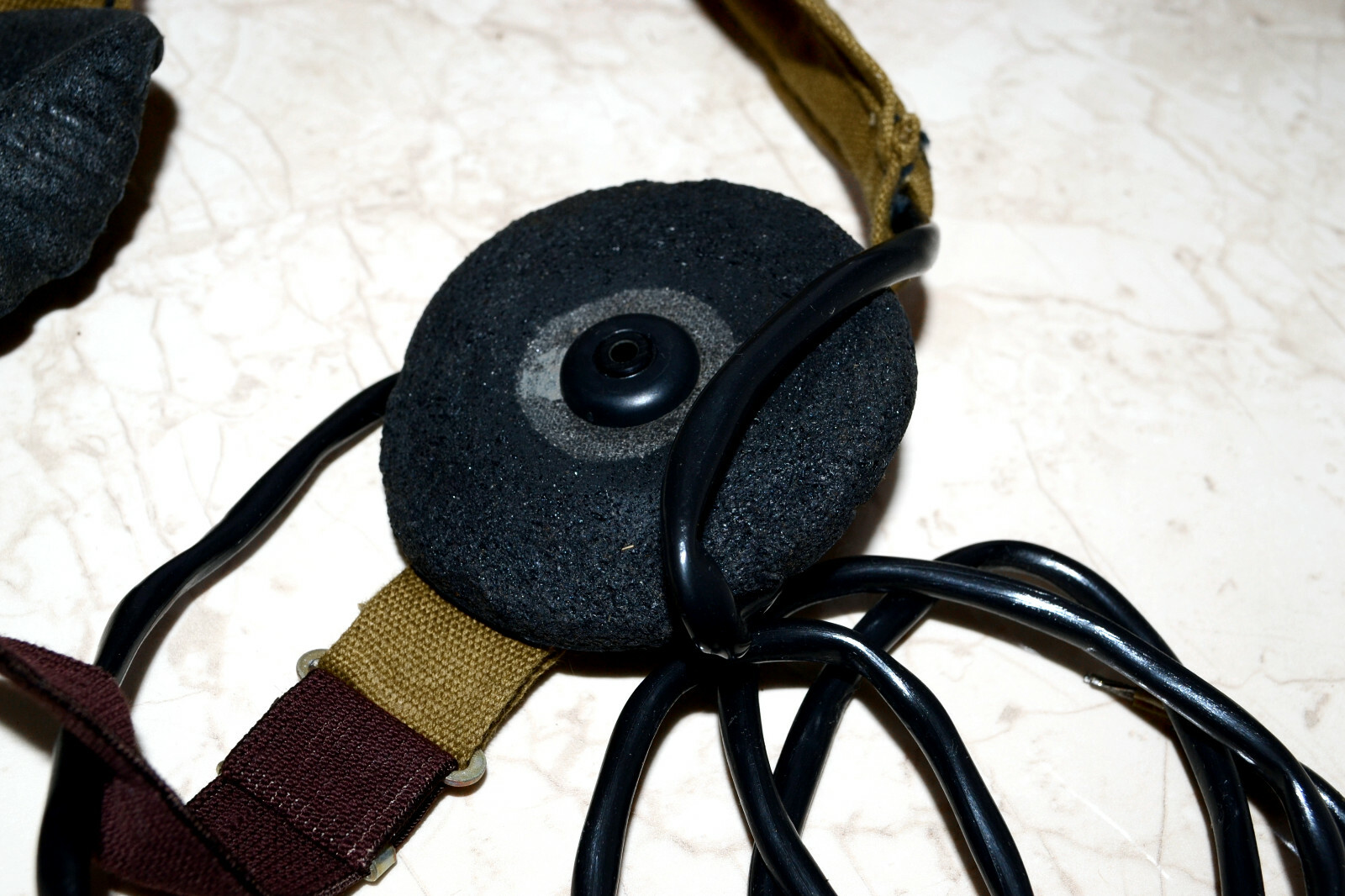 Vintage Soviet MILITARY Headphones TG-7M for Geiger Dosimeter USSR NEW ...