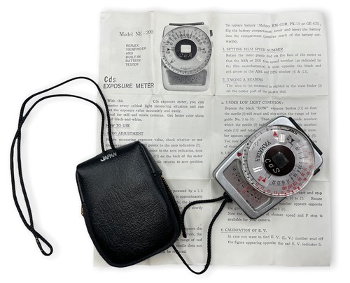 Yamatar de Luxe Hand Held Light DcS Light Meter Model NE-200 Exposure ...