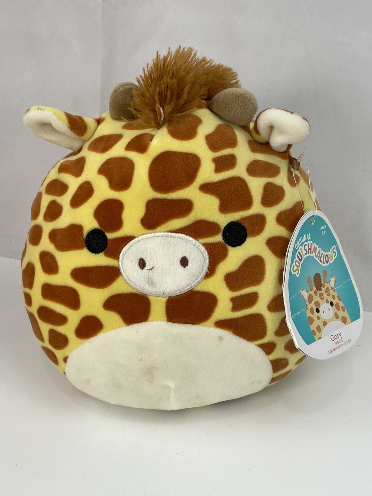 Gary the Giraffe Kellytoy Squishmallow Squeezable Soft Plush Toy Pet 8 ...