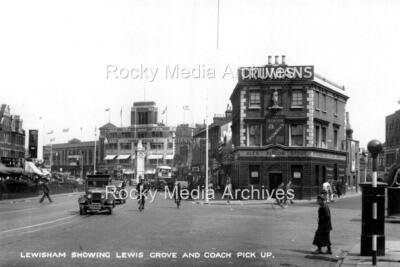 Klm-46 Lewis Grove & Coach Pick Up The Albion Pub, Lewisham, London ...