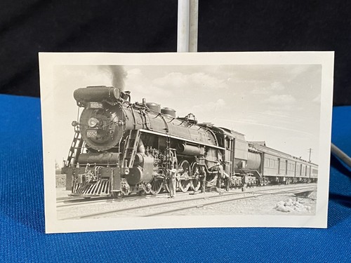 Canadian National Railway CN Steam Locomotive 6052 Vintage Photo | eBay