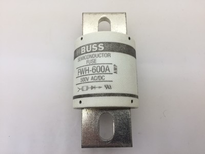 FWH-600A Bussmann, 600A 500vac, High Speed Specialty Fuse, Fast Blow | eBay