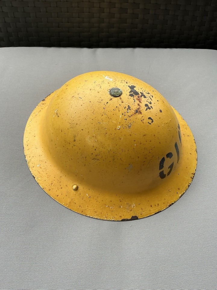 WW2 Australian Helmet - Gas Identification Officer - Home Front Helmet ...
