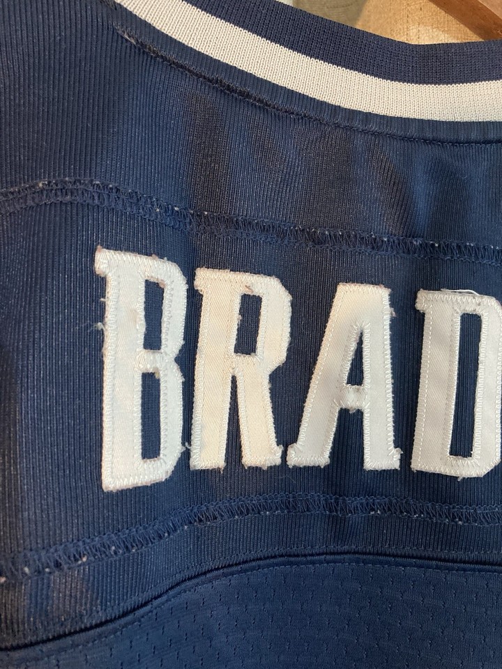 Tom Brady New England Patriots #12 Jersey Reebok Youth Large Stitched ...