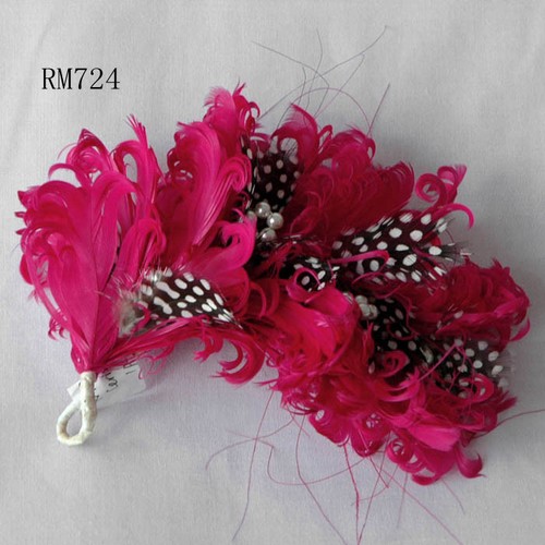 80 Colours Goose Boit Feather Mount Flower Millinery Hat Fascinator ...