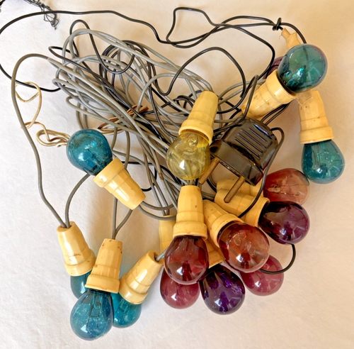 Garland Electric VTG Christmas Light Russian Soviet USSR ЭЛЕКТРИЧЕСКАЯ ...