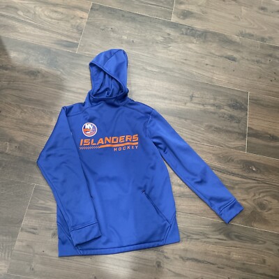 Fanatics Authentic Pro Youth NY Islanders Sweatshirt, Blue, Size M | eBay