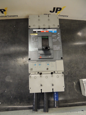 SQUARE D POWERPACT BREAKER 528261P1 600 VAC 400 AMP BOTTOM LUGS 3 POLE ...