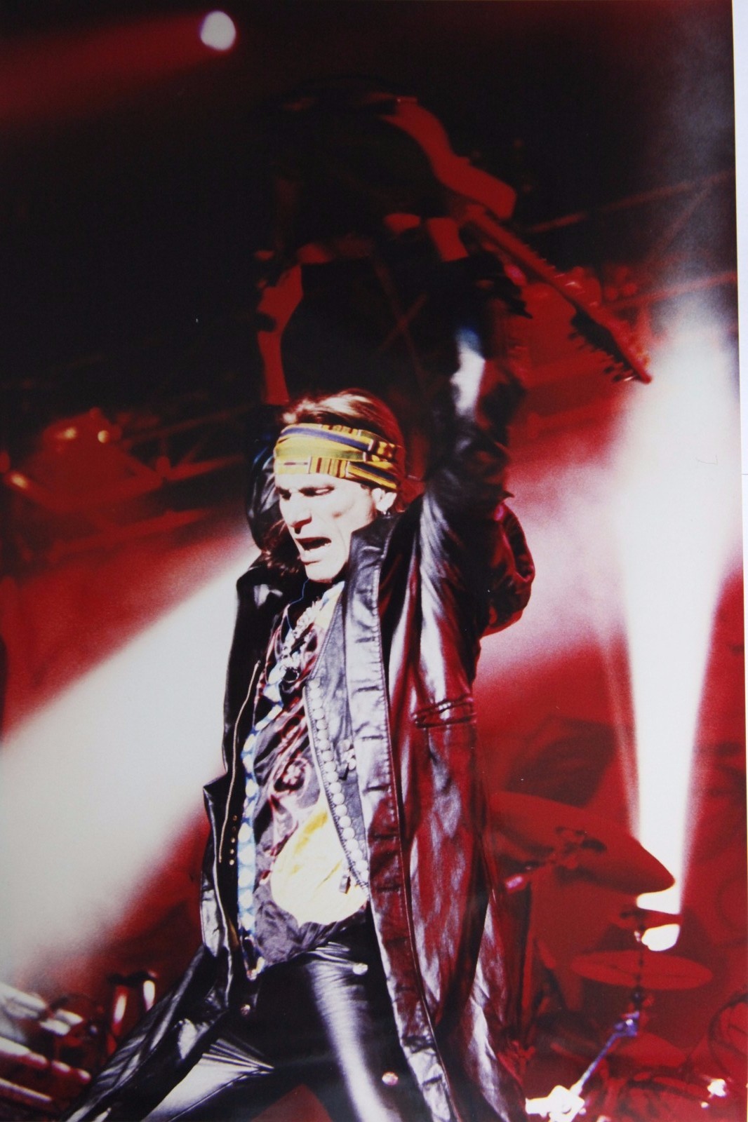 STEVE VAI in concert 12 x 8 inches original photo, taken by Mel ...