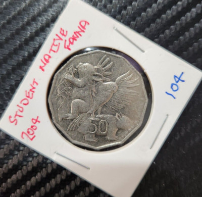 2004 AUSTRALIAN 50 CENT COIN - STUDENT DESIGN NATIVE ANIMALS | eBay ...