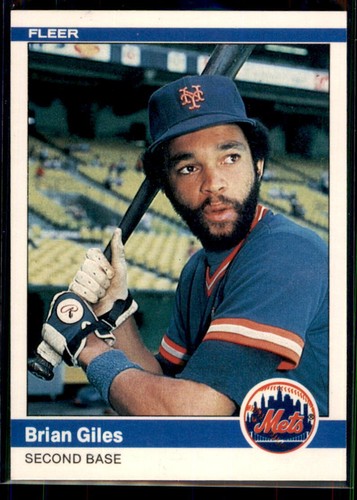 1984 Fleer Brian Giles #585 New York Mets | eBay