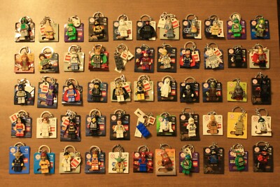LEGO Minifigure Keychains / Bag Charms ~ Large Asst. Available ~ Mix ...